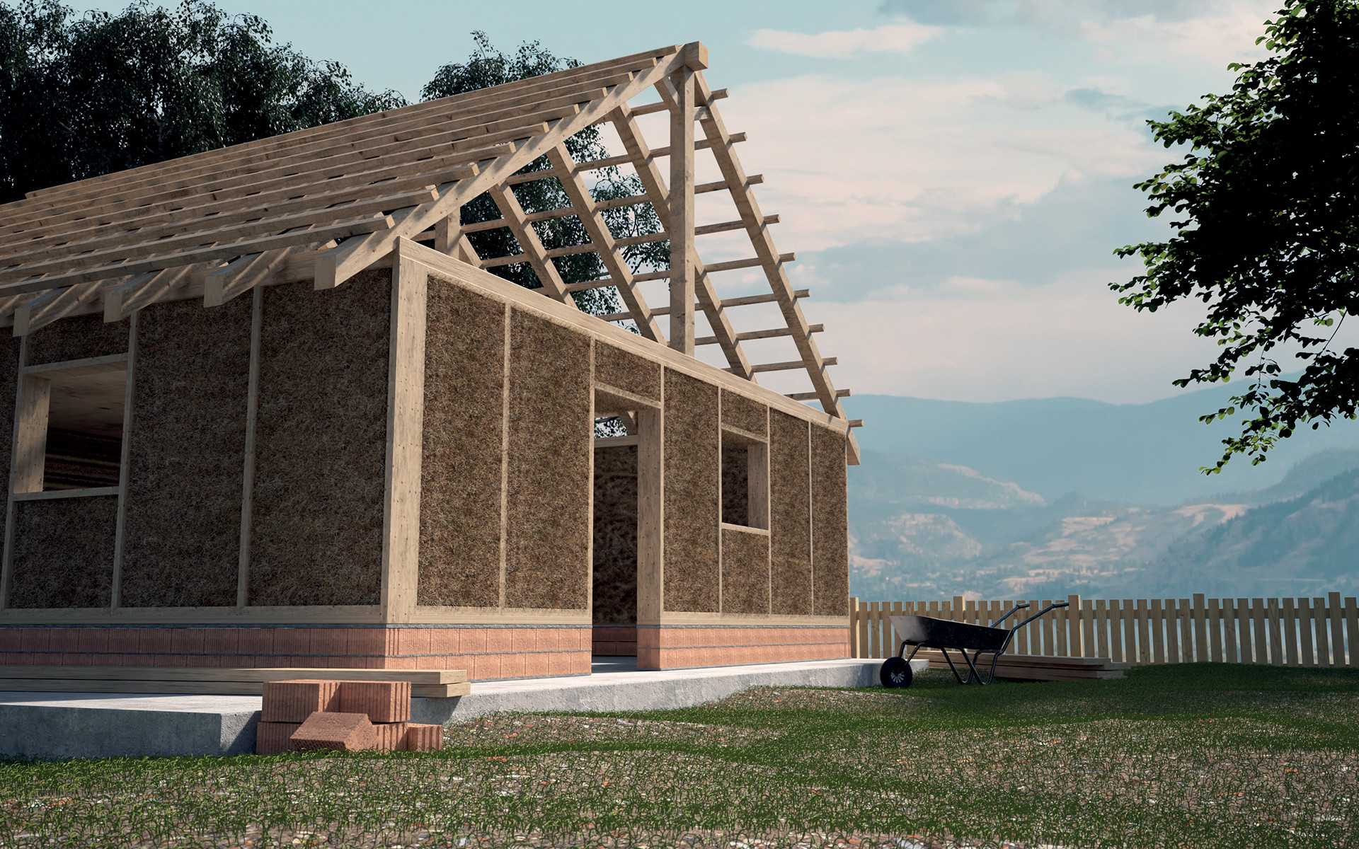 Timber Frame Homes and Wood Trusses